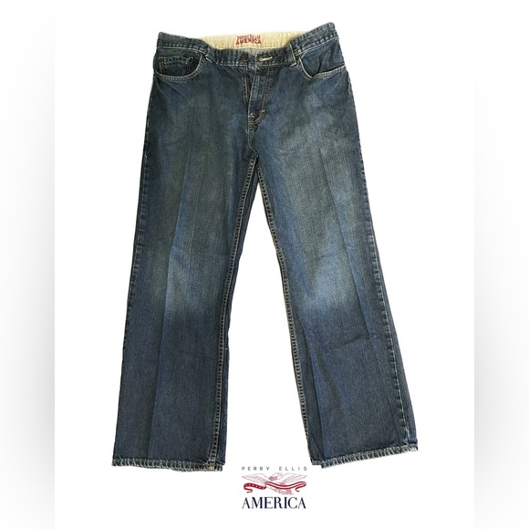 Perry Ellis | Jeans | Vintage Perry Ellis America Blue Jeans Classic ...